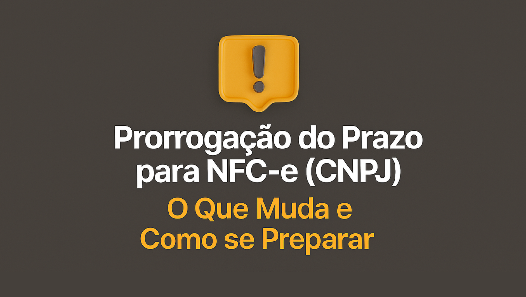 Prorrogação do Prazo para Emissão de NFC-e para CNPJ: O Que Muda e Como ...